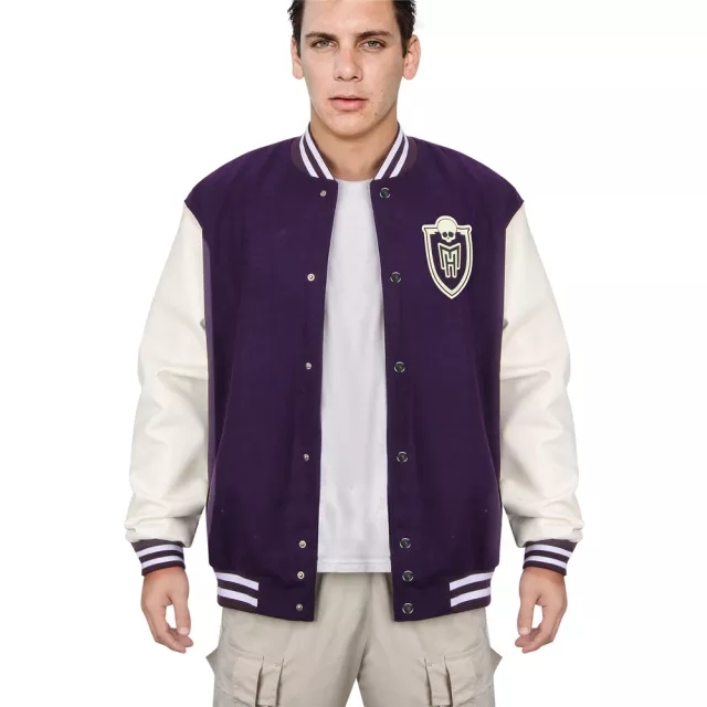 Monster High: The Movie Heath Burns Varsity Jacket Cosplay Coat