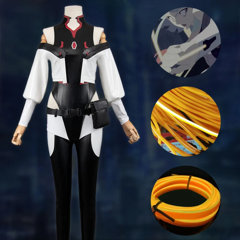 Lucy Cosplay Costume Cyberpunk: Edgerunners Style B