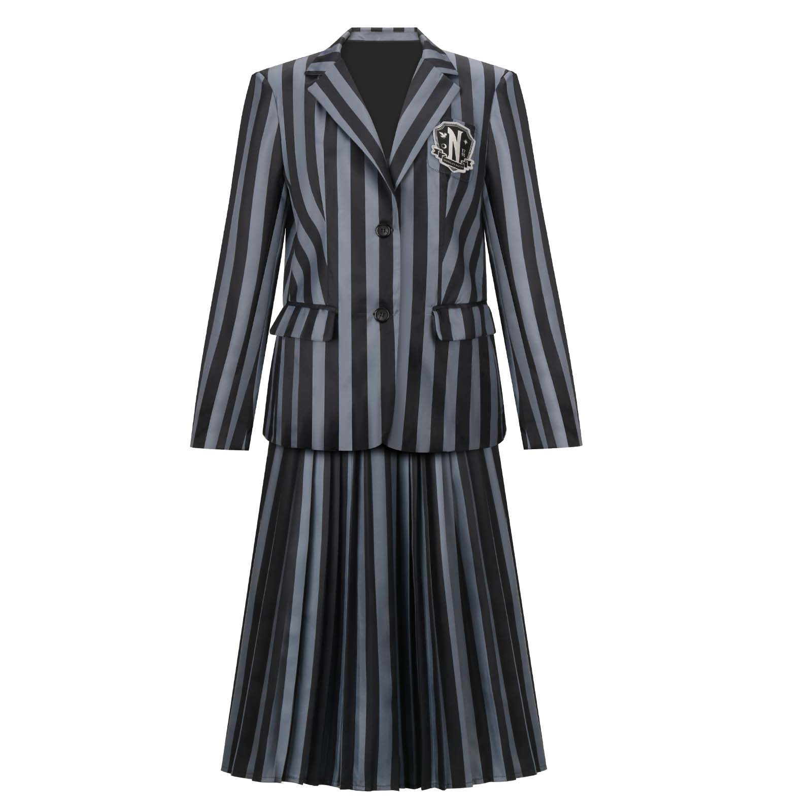 The Addams Family Wednesday Addams Nevermore Academy Black School ...
