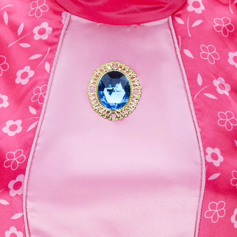 Deluxe Women Super Mario Princess Peach Cosplay Costume In Stock Takerlama