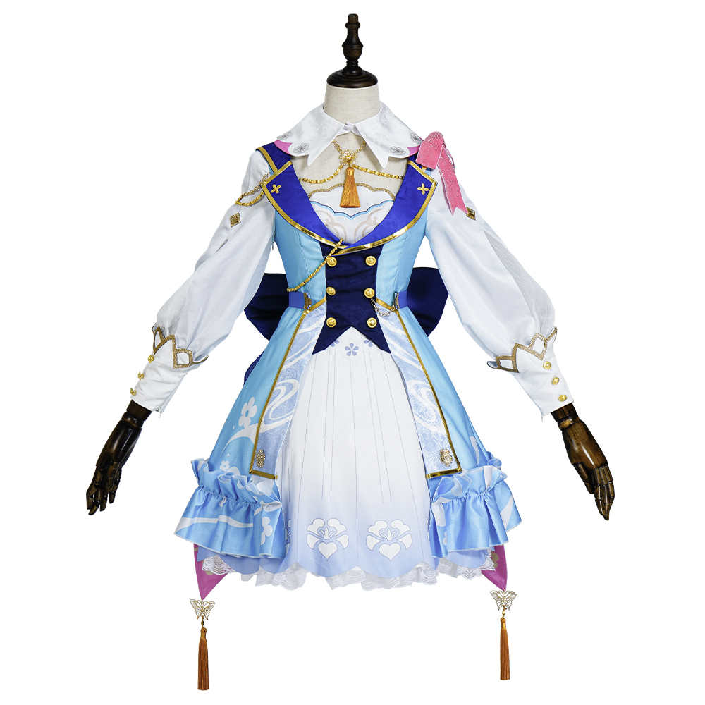 Kamisato Ayaka Springbloom Missive Cosplay Outfits Genshin Impact ...