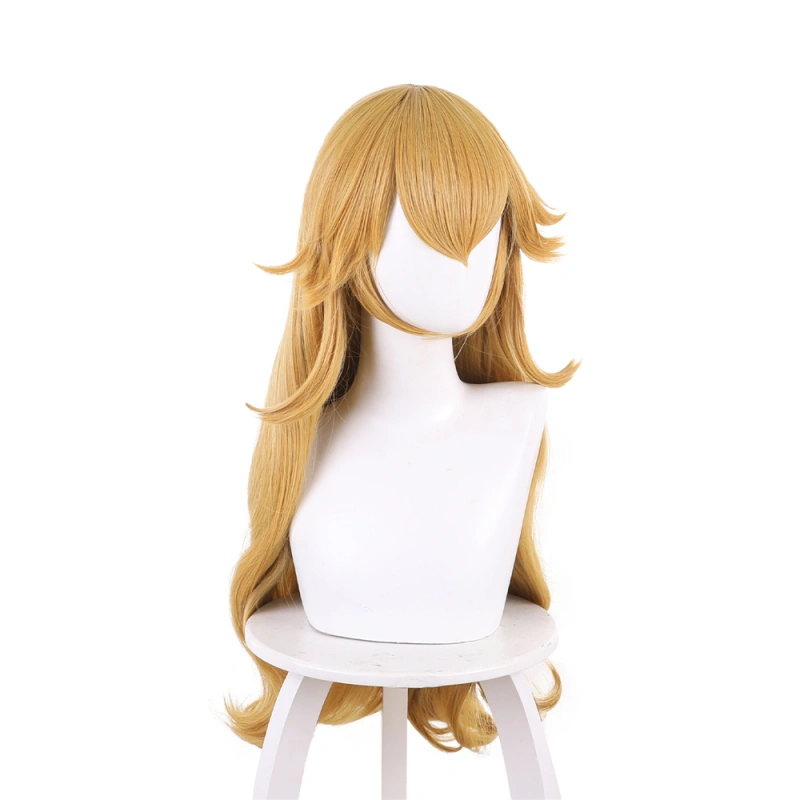 Princess Peach Golden Cosplay Wig Hair-The Super Mario Bros. Movie