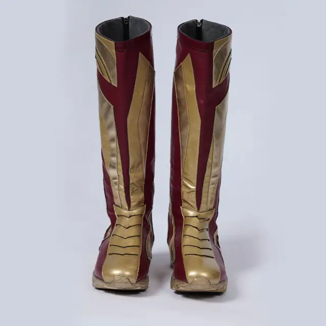 Deluxe The Flash Barry Allen Superhero Cosplay Costume Boots 2023 Movie ...