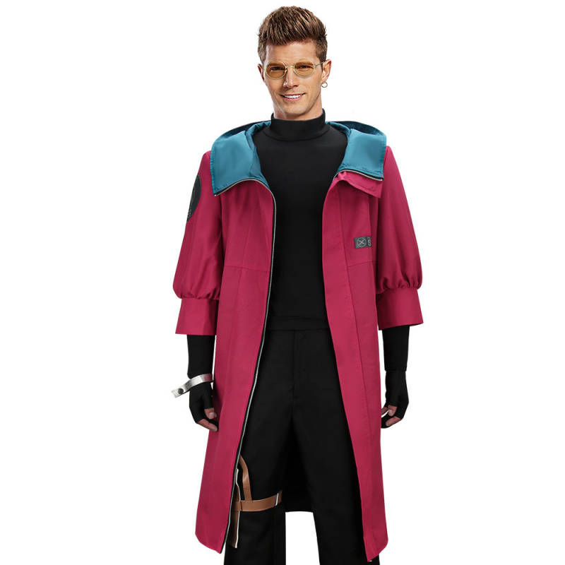 Stampede Costume Vash the Stampede The Humanoid Typhoon Cosplay Coat M L XL In Stock-Takerlama