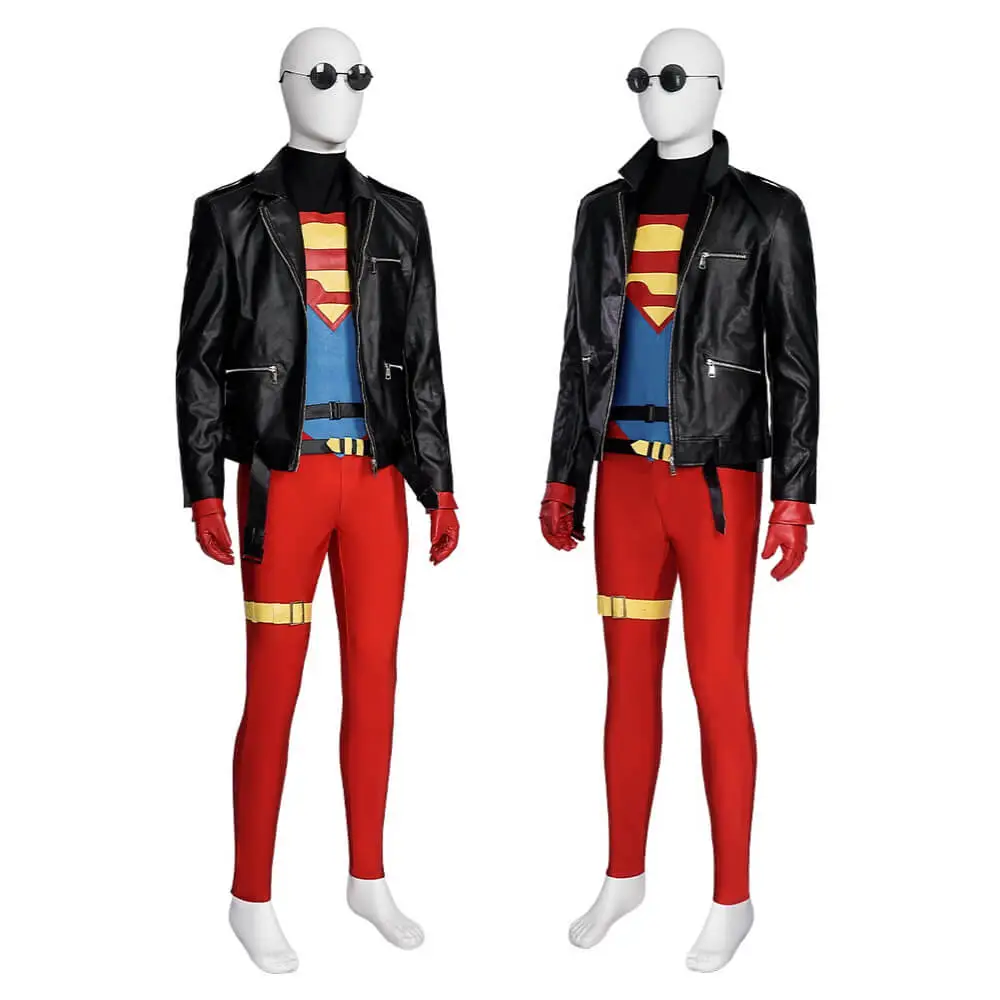 Superboy Halloween Cosplay Costume DC Comic Superhero Conner Kent ...