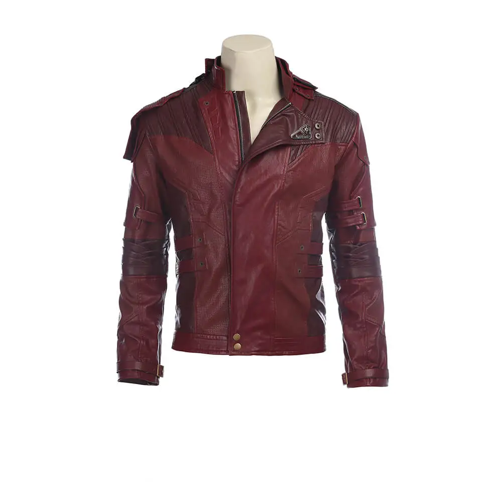 Deluxe Star Lord Costume Peter Quill Cosplay Jacket Marvel Comics ...