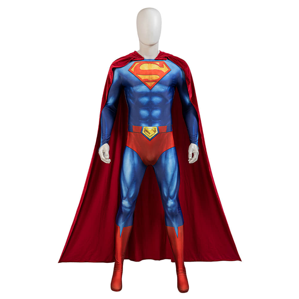 Justice League Warworld Superman Clark Kent Costume Superhero Cosplay ...