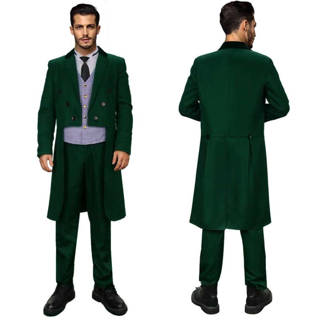 Haunted Mansion Ben Matthias Owen Wilson Uniform Cosplay Costume In ...