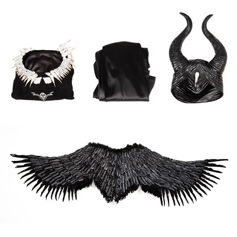 malificent black wings