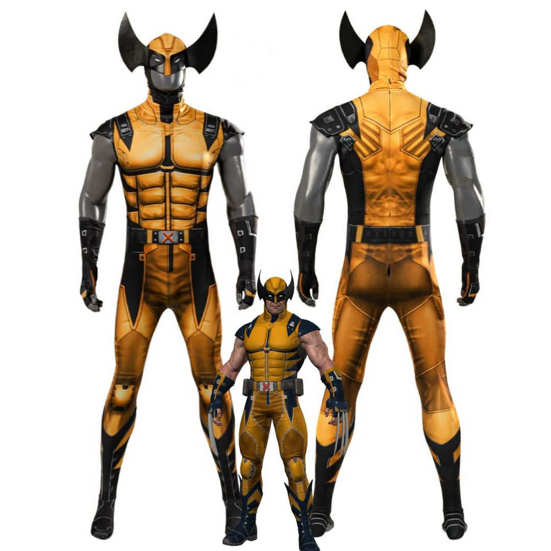 Marvel Future Revolution Wolverine Cosplay Costume Logan Weapon X ...