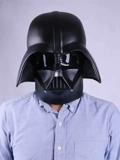 Darth Vader Halloween Mask PVC Star Wars Anakin Skywalker Cosplay Men ...