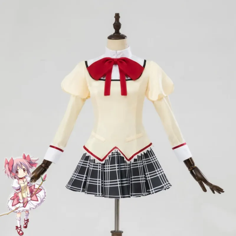Kaname Madoka Cosplay Costume- Anime Puella Magi Madoka Magica Takerlama