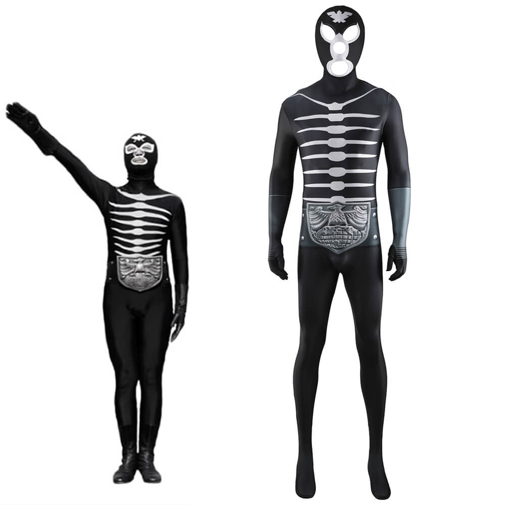 Kamen Rider Shocker Combatman Cosplay Costume Trooper Jumpsuit Mask ...