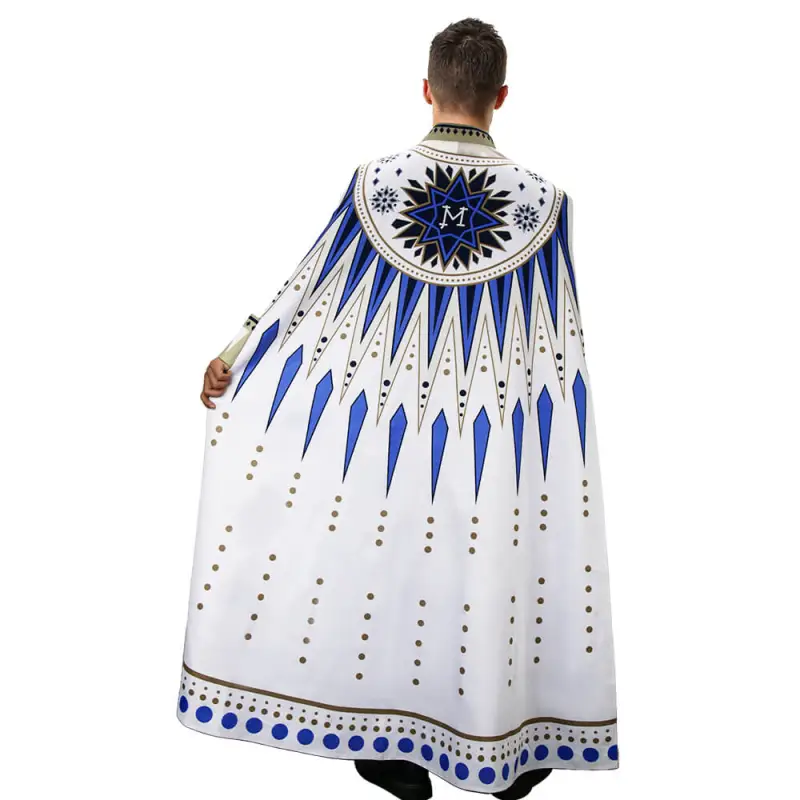 Movie Wish King Magnifico Cosplay Costume Evil King White Outsuit Takerlama