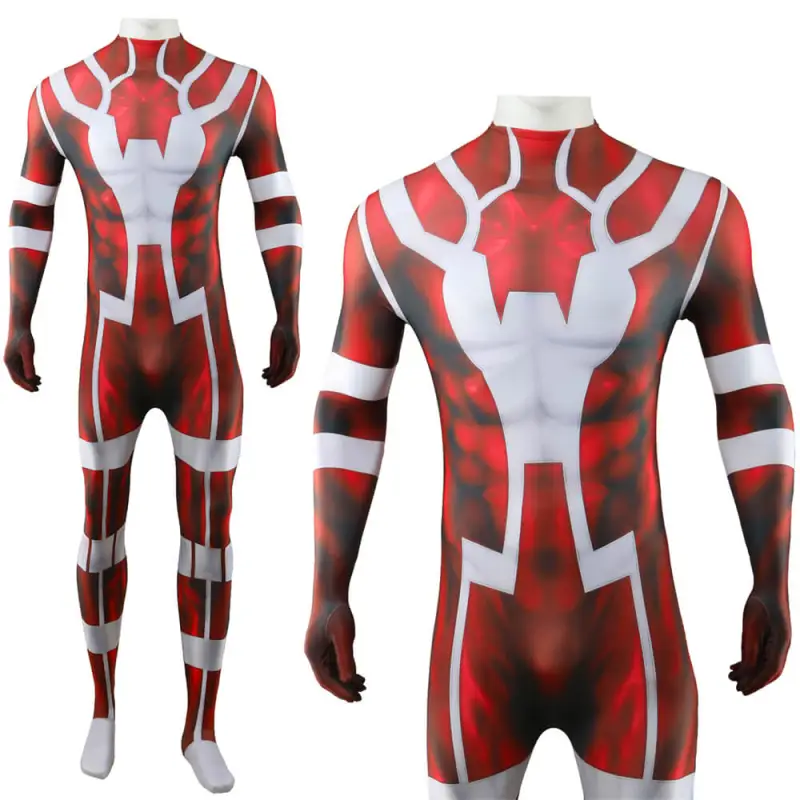 Makkari Cosplay Costume Marvel Comic Hurricane Mercury Bodysuit Adults ...