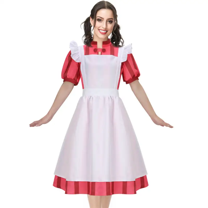 Takerlama The Boy and the Heron Lady Himi Maid Dress Cosplay Costume