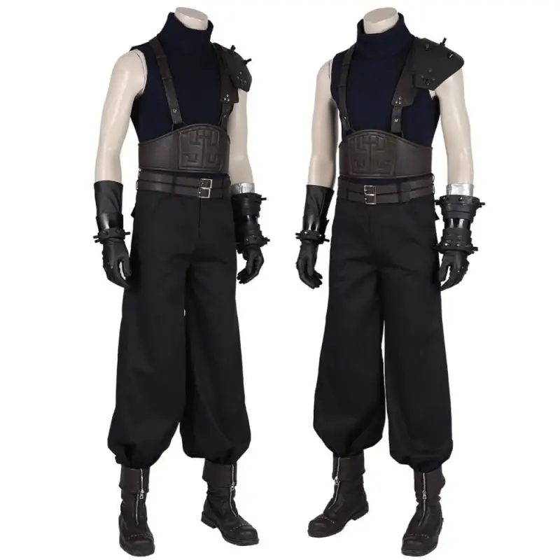 Cloud Strife Costume Final Fantasy VII FF7 PS4 Game Reset Version ...