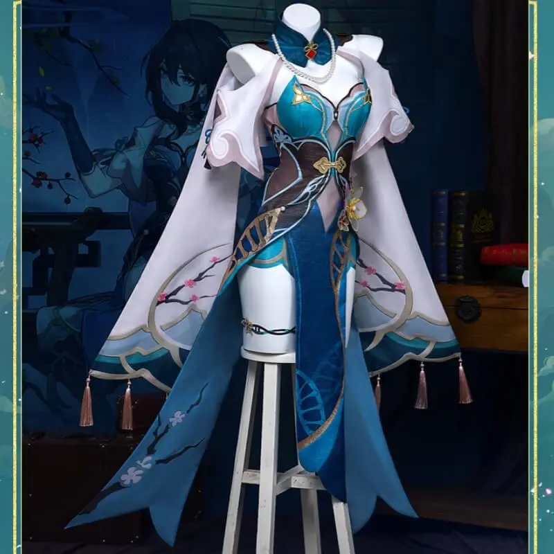 Takerlama Honkai: Star Rail Ruan Mei Cosplay Costume Deluxe