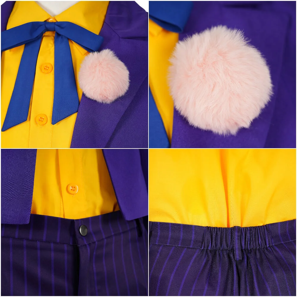 Takerlama Classic Joker Purple Cosplay Costume 1992 Batman The Animated ...