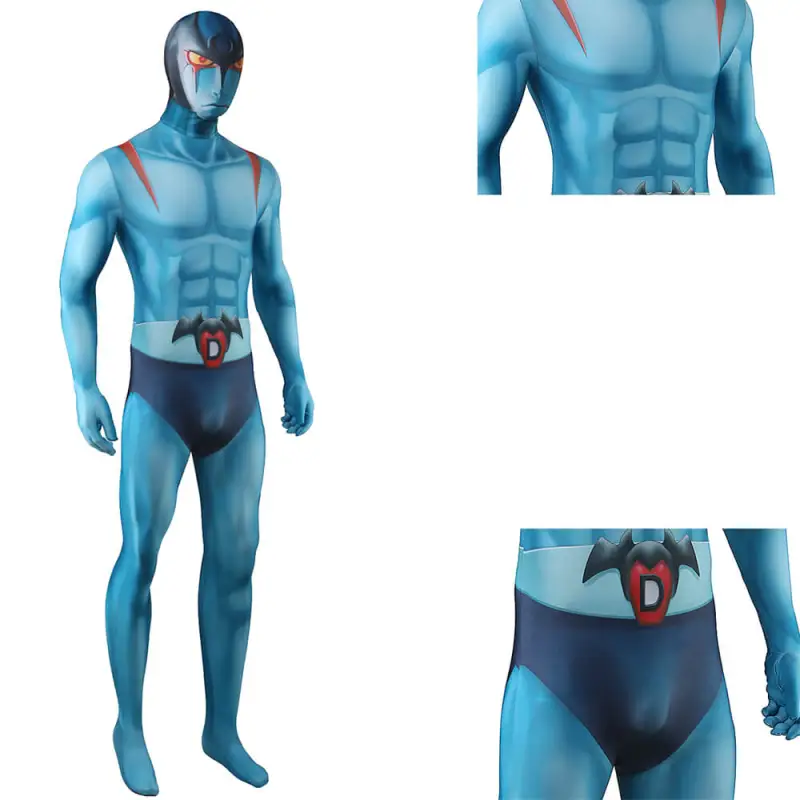 Takerlama Mazinger Z vs. Devilman Devilman Spandex Bodysuit Cosplay ...