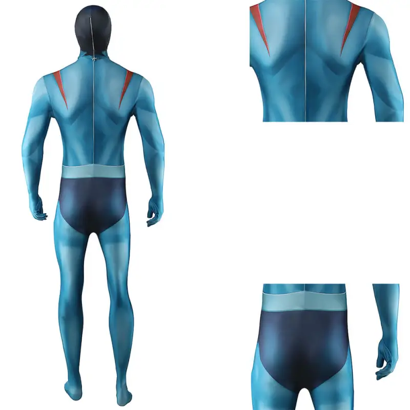 Takerlama Mazinger Z vs. Devilman Devilman Spandex Bodysuit Cosplay ...