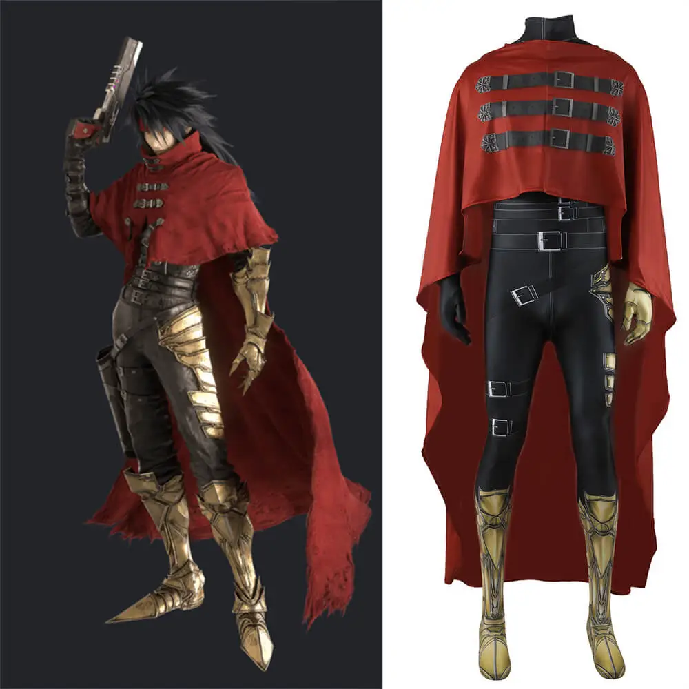 Final Fantasy VII FF7R Vincent Rebirth Vincent Valentine Cosplay ...