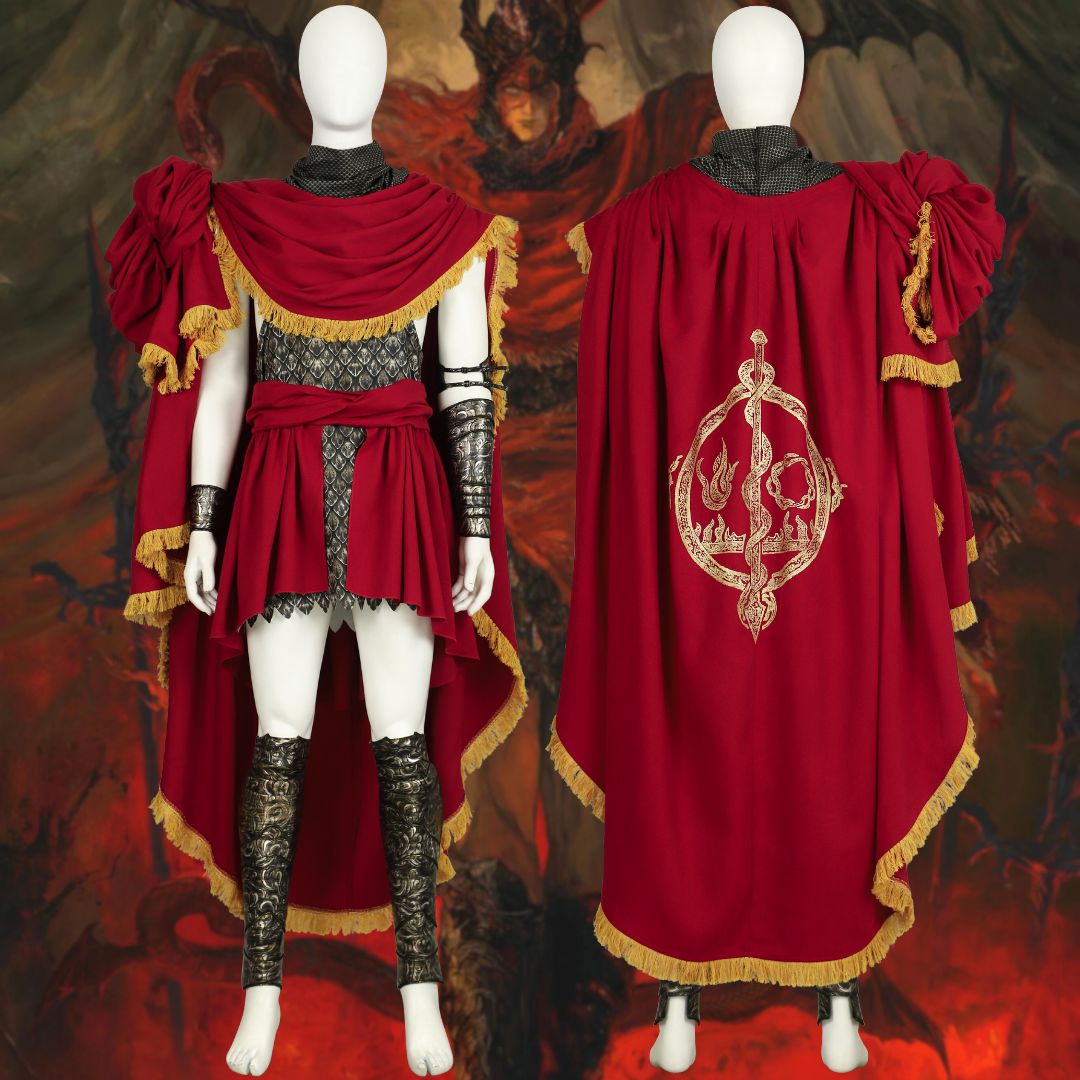 Elden Ring Shadow of the Erdtree Messmer the Impaler Cosplay Costume ...