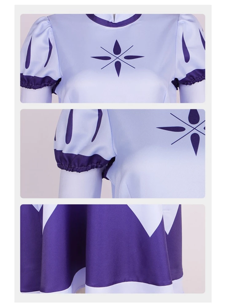 Hazbin Hotel Emily Cosplay Costume Fancy Dress Takerlama