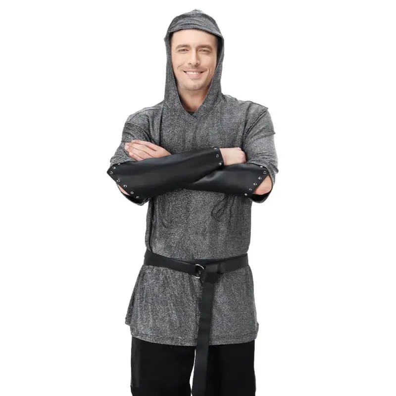 Renaissance Medieval Noble Knight Cosplay Costume Men's Halloween ...