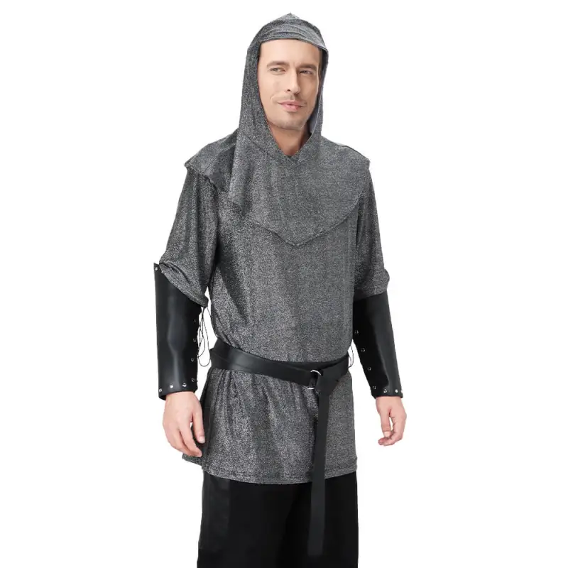 Renaissance Medieval Noble Knight Cosplay Costume Men's Halloween ...