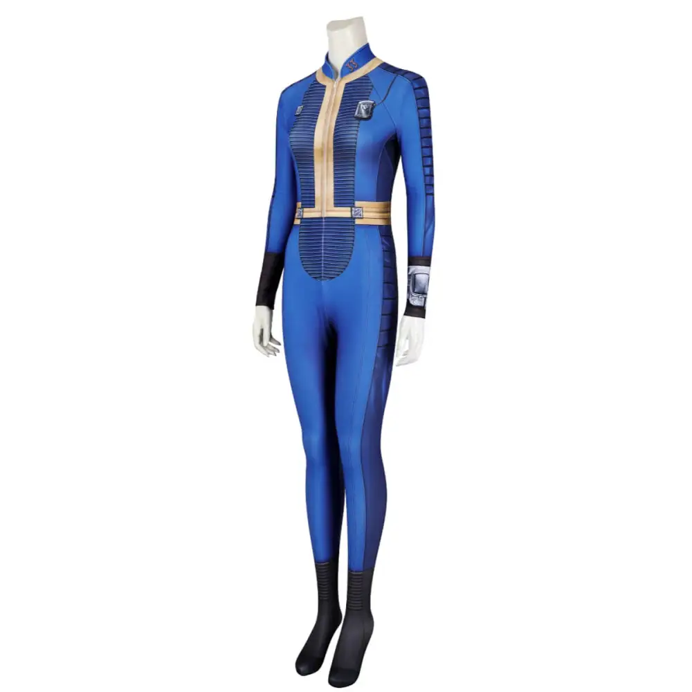 Fallout Vault 33 Lucy Cosplay Costume Women's Jumpsuit Takerlama