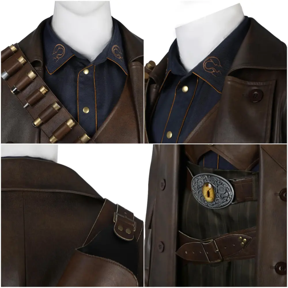Fallout TV The Ghoul Cooper Howard Halloween Cosplay Costume Takerlama