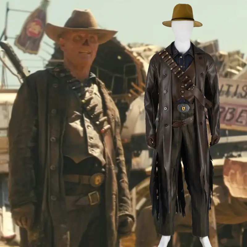 Fallout TV The Ghoul Cooper Howard Halloween Cosplay Costume Takerlama