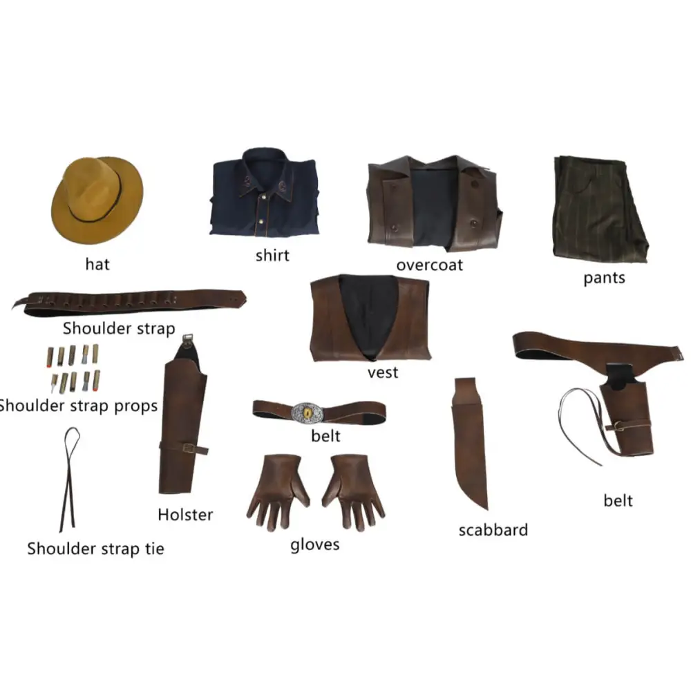 Fallout TV The Ghoul Cooper Howard Halloween Cosplay Costume Takerlama