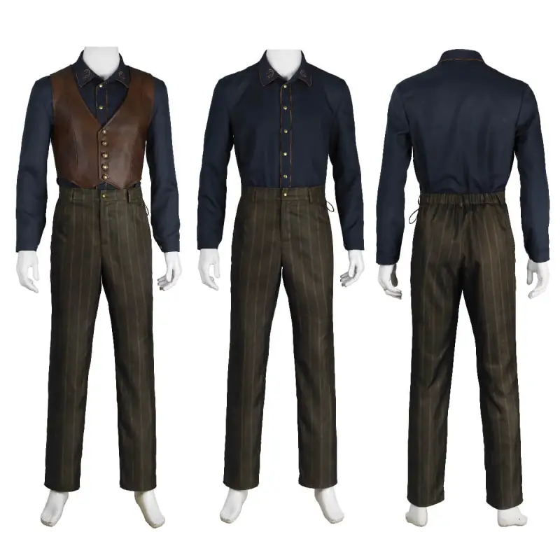 Fallout TV The Ghoul Cooper Howard Halloween Cosplay Costume Takerlama