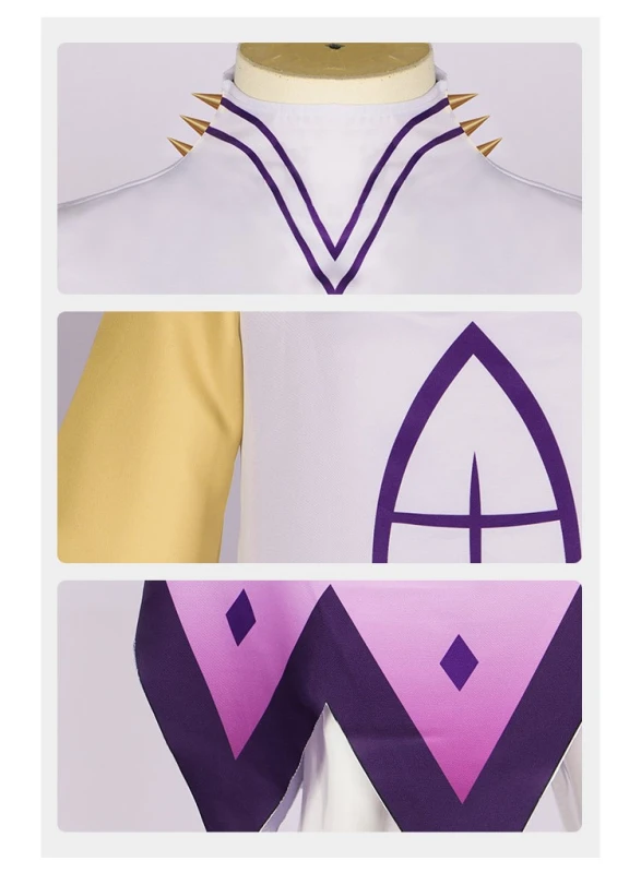 Hazbin Hotel Adam Cosplay Costume Extermination Attire Halloween Fancy ...