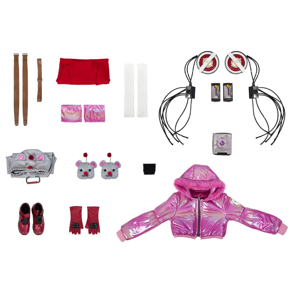 Wattson Kupo Power Suit Apex Legends Final Fantasy Cosplay Costume ...