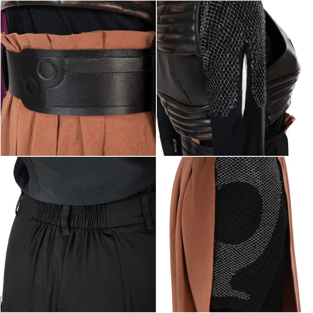 TV Star Wars: The Acolyte Mae Cosplay Costume Halloween Party Outfits ...