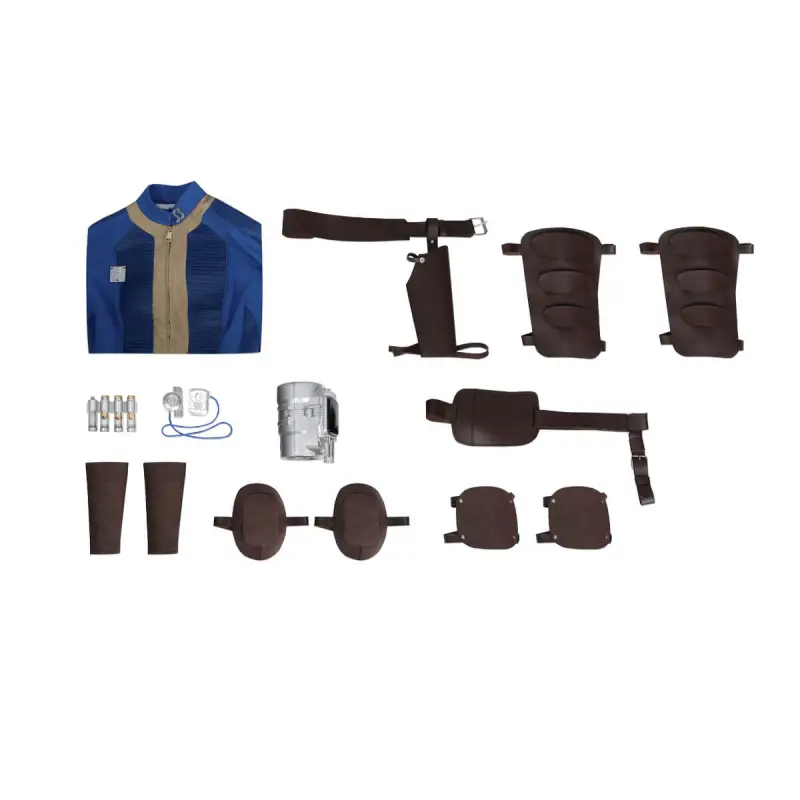 Fallout Cosplay Vault 33 Jumpsuit for Men TV Series Halloween Theme ...