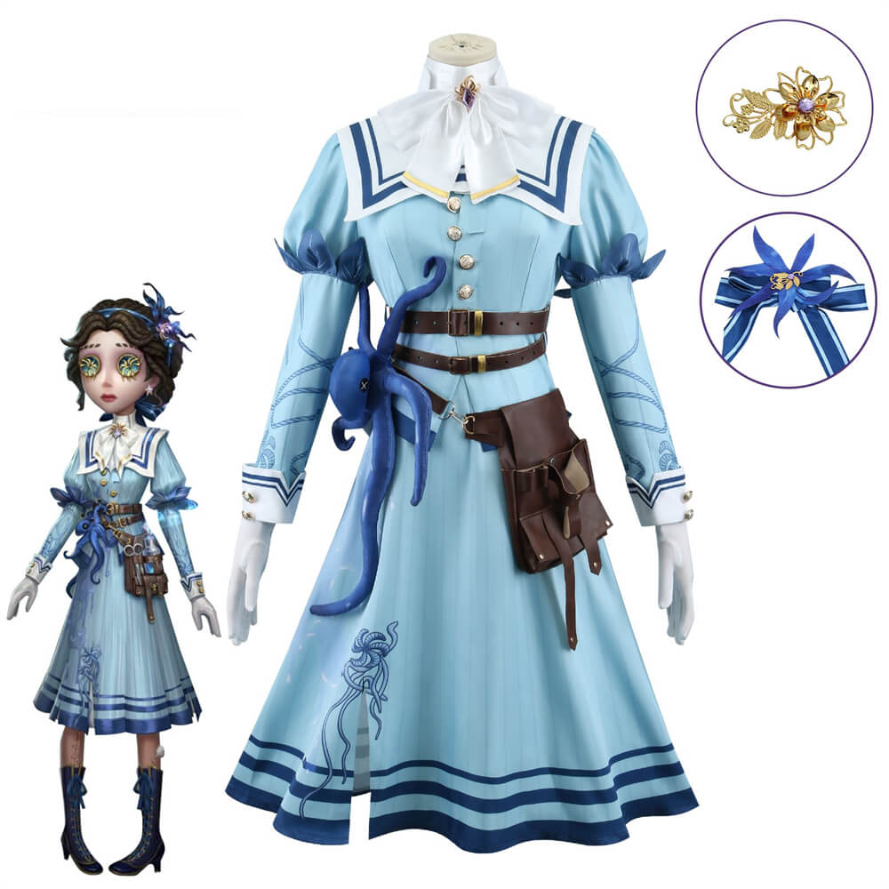 Identity V Emily Dyer Doctor Eternal Flower Cosplay Costume Takerlama