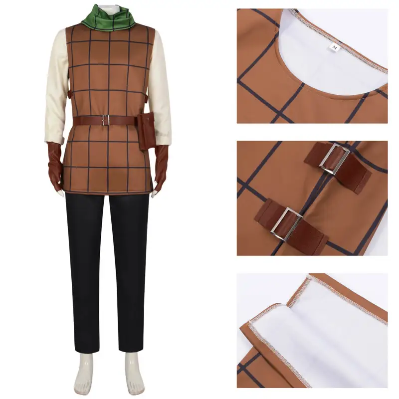 Delicious in Dungeon Chilchuck Tims Cosplay Costume Anime Halloween ...
