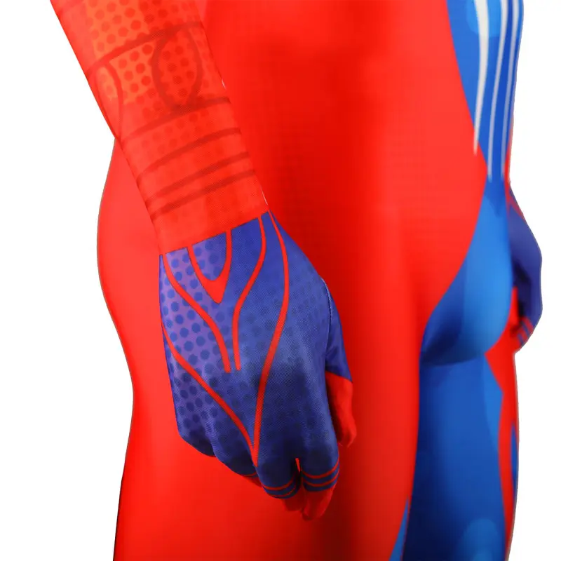 Indian Spider-Man Pavitr Prabhakar Cosplay Costume Halloween Superhero ...