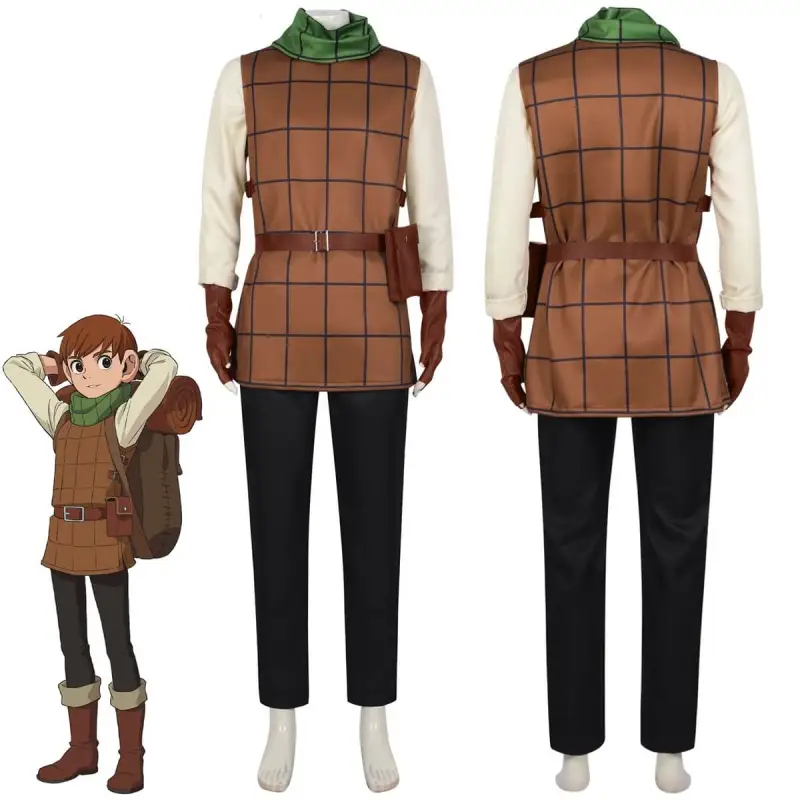 Delicious in Dungeon Chilchuck Tims Cosplay Costume Anime Halloween ...