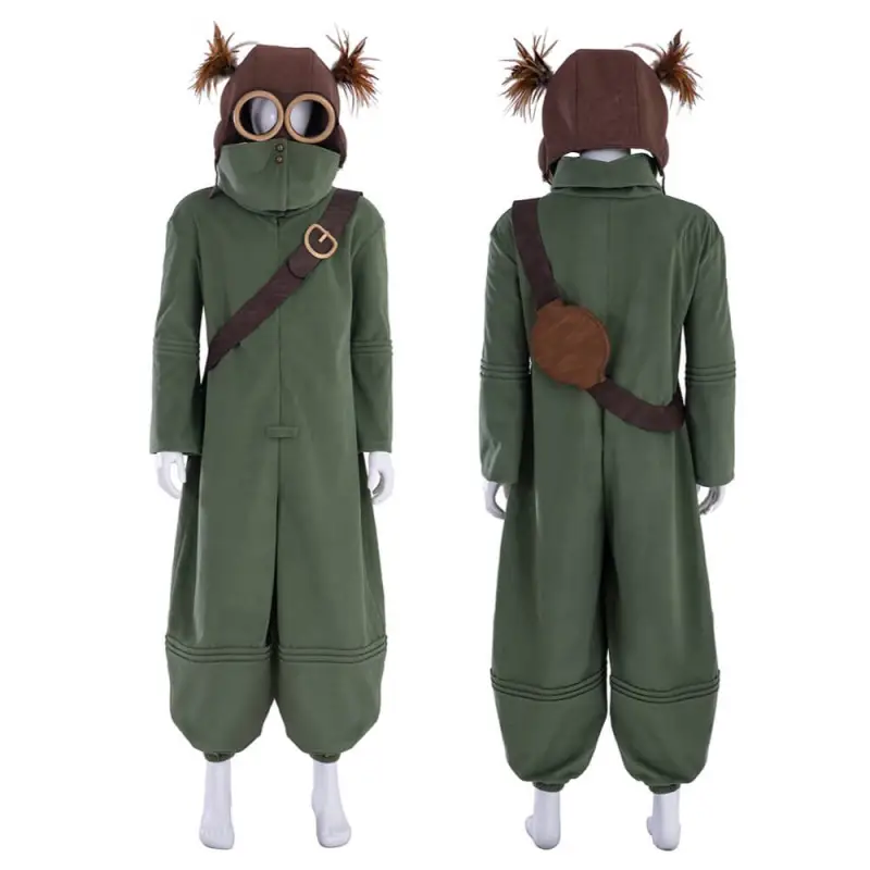 Little Nightmares III Alone Cosplay Costume With Helmet Game Halloween ...
