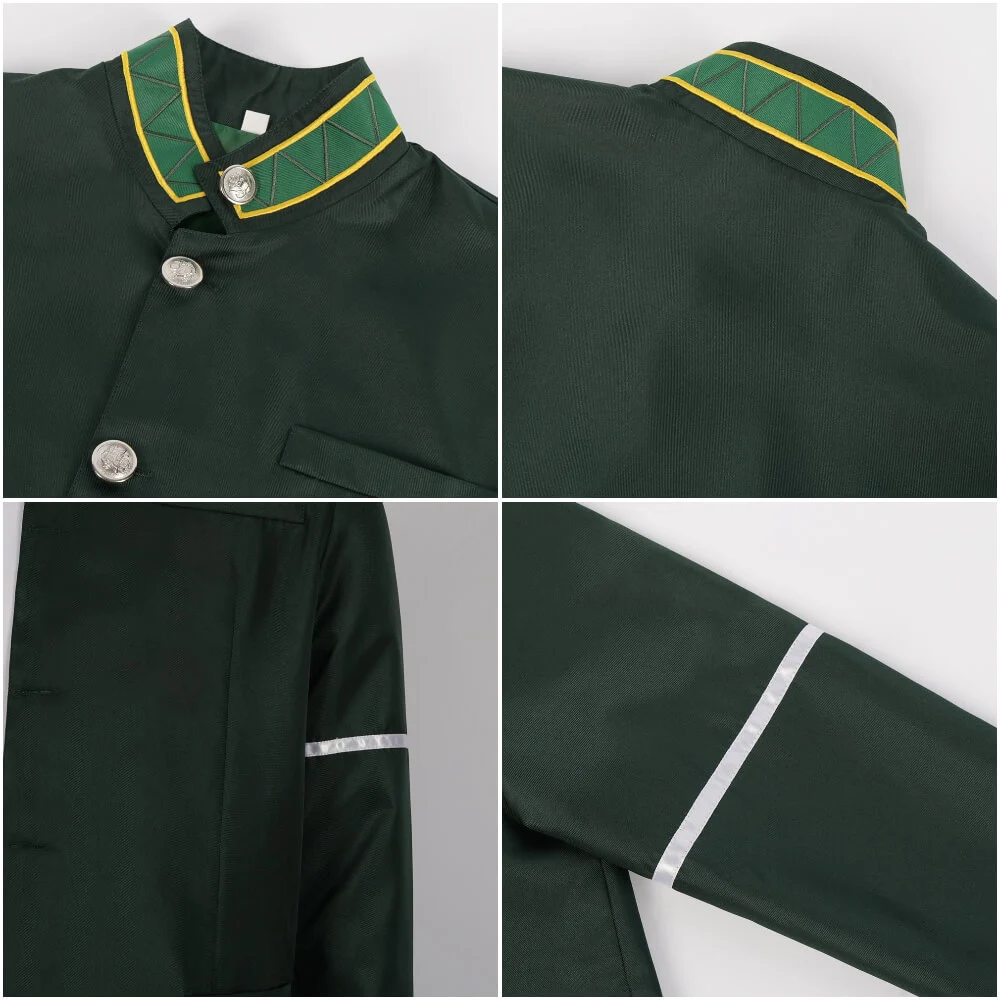 Wind Breaker Kyotaro Sugishita Cosplay Costume Anime Theme Party Green ...
