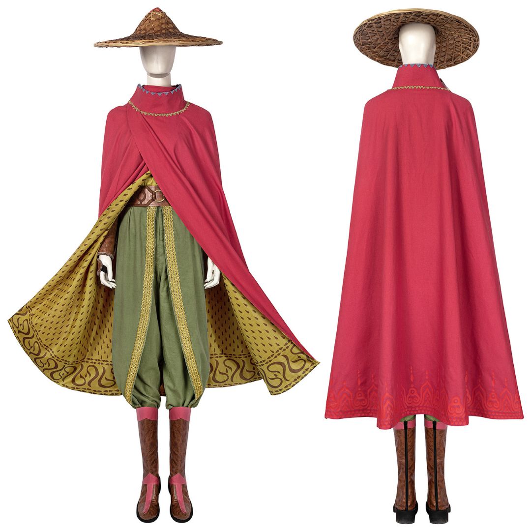 Raya and the Last Dragon Raya Cosplay Costume (No Boots)