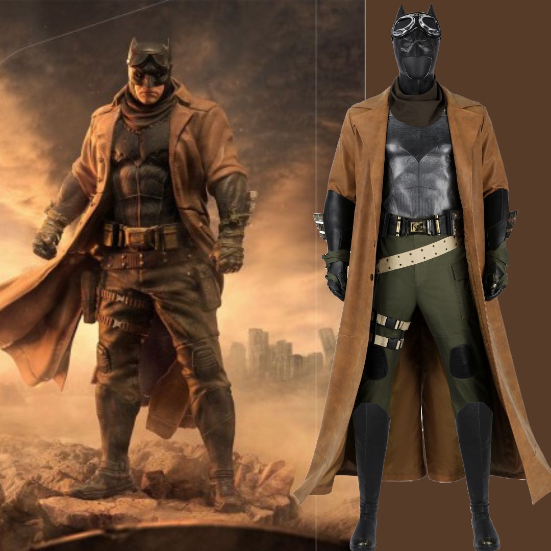 Knightmare Batman Justice League Cosplay Costume Superhero Halloween ...