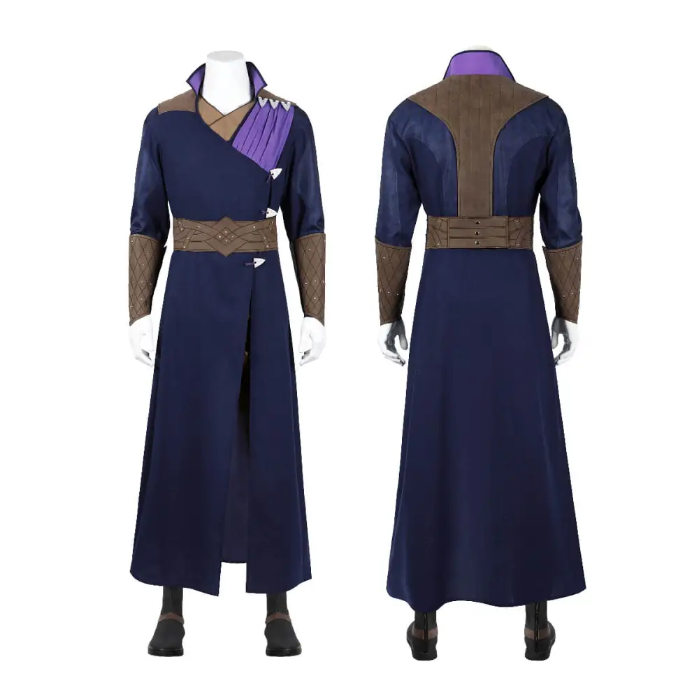 Baldur's Gate 3 Gale Dekarios Cosplay Costume Game Halloween Purple ...
