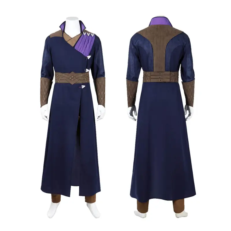 Baldur's Gate 3 Gale Dekarios Cosplay Costume Game Halloween Purple ...