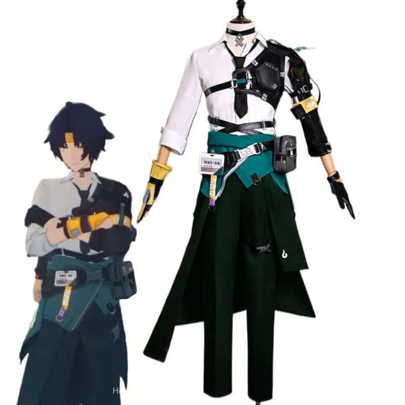 Zenless Zone Zero Haruma Cosplay Costume Anime Halloween Suit Takerlama